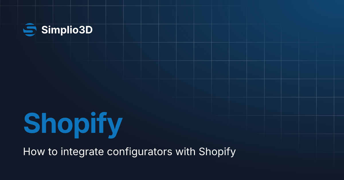 Shopify | Simplio3D